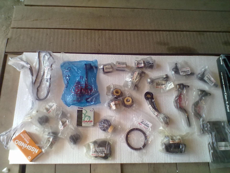 ремонт ходовки — Toyota Crown (S140), 2,5 л, 1993 года | запчасти | DRIVE2