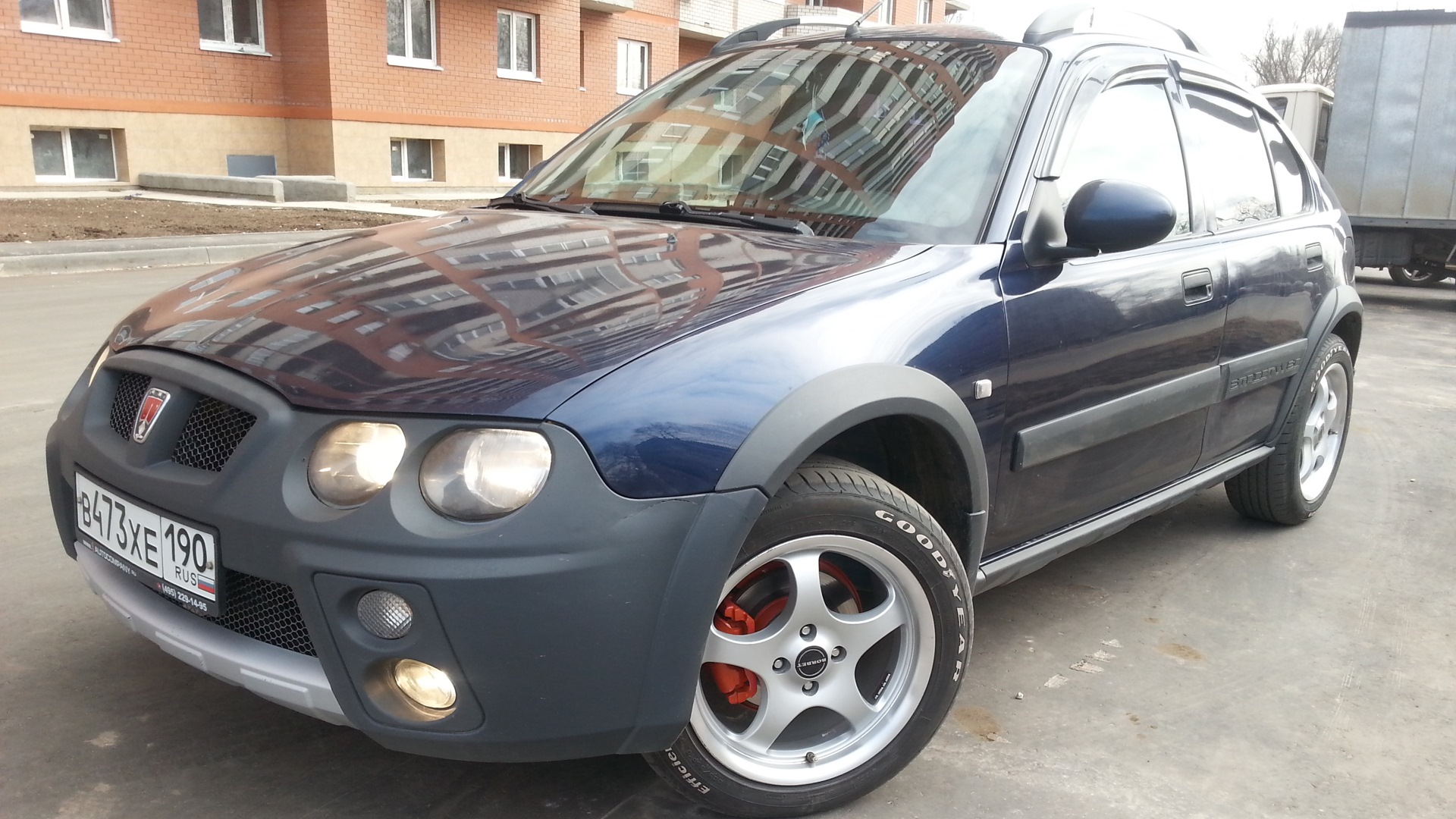 Rover Streetwise 1.6 бензиновый 2004 | Royal Blue Pearl на DRIVE2