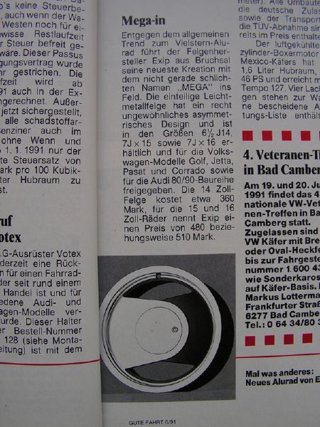 Exip Mega R15 — BMW 3 series Touring (E30), 1,9 л, 1993 года | колёсные ...