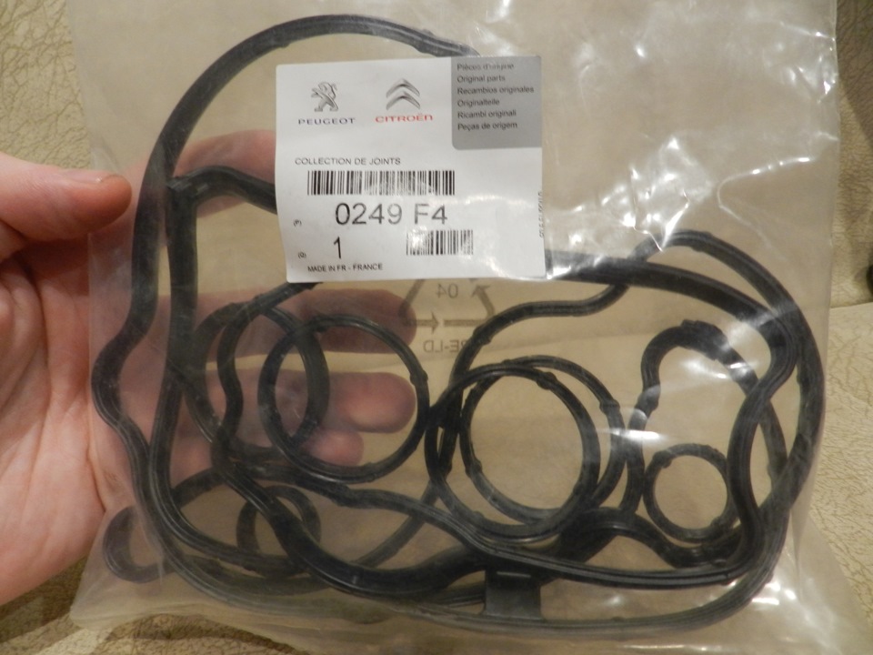 0249F4 Прокладка клапанной крышки PSA 1.6 16V EP6 Peugeot Citroen ...