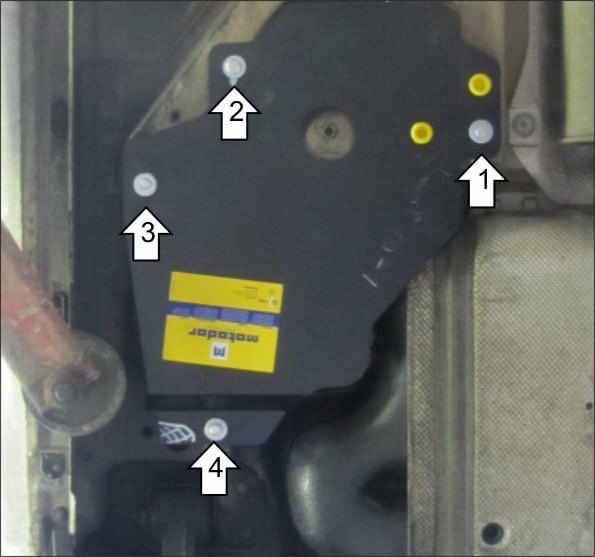 Защита топливных трубок — Opel Astra J, 1,6 л, 2011 года | аксессуары ...