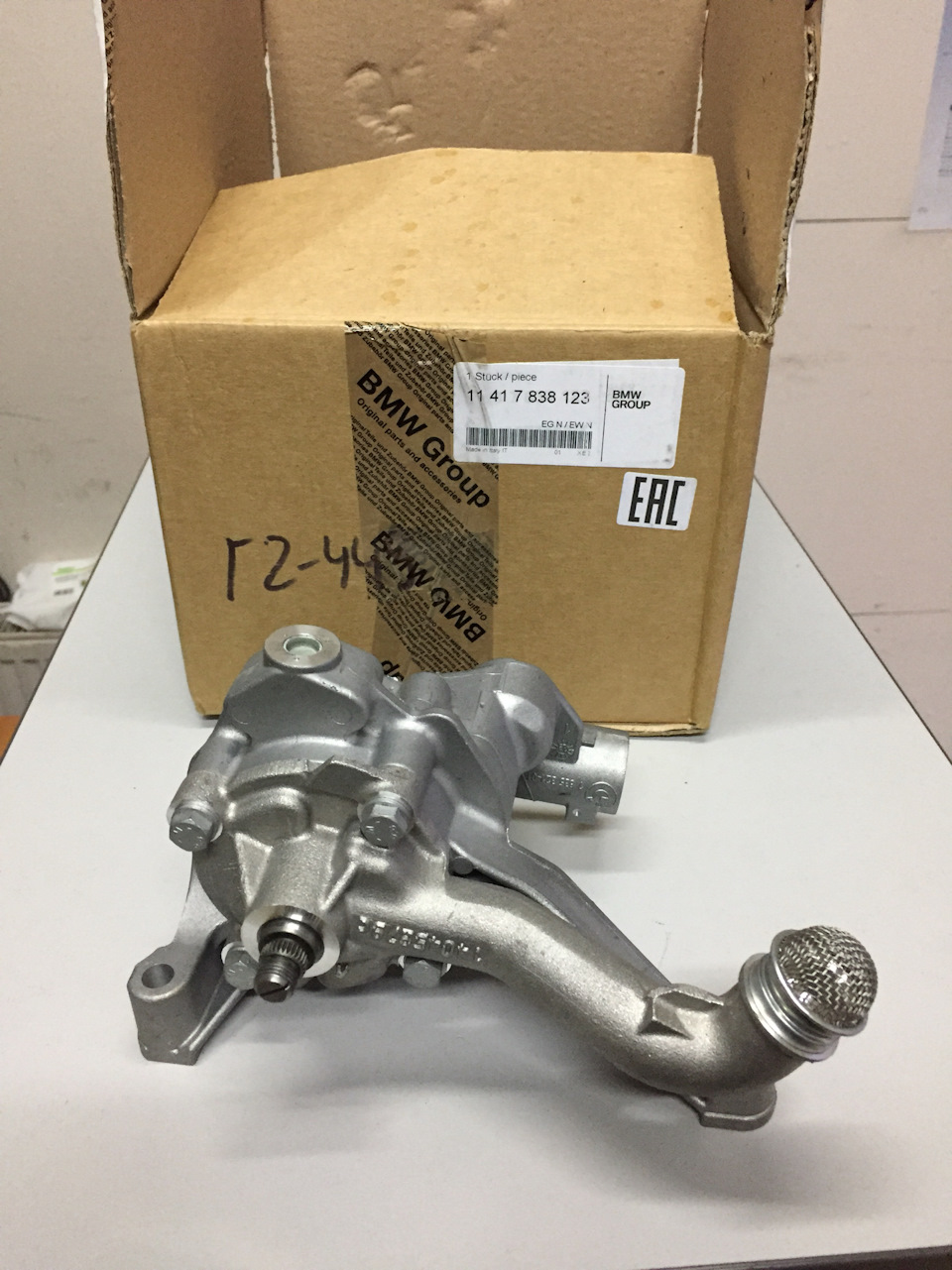 11417838123 Насос масляный BMW | Запчасти на DRIVE2