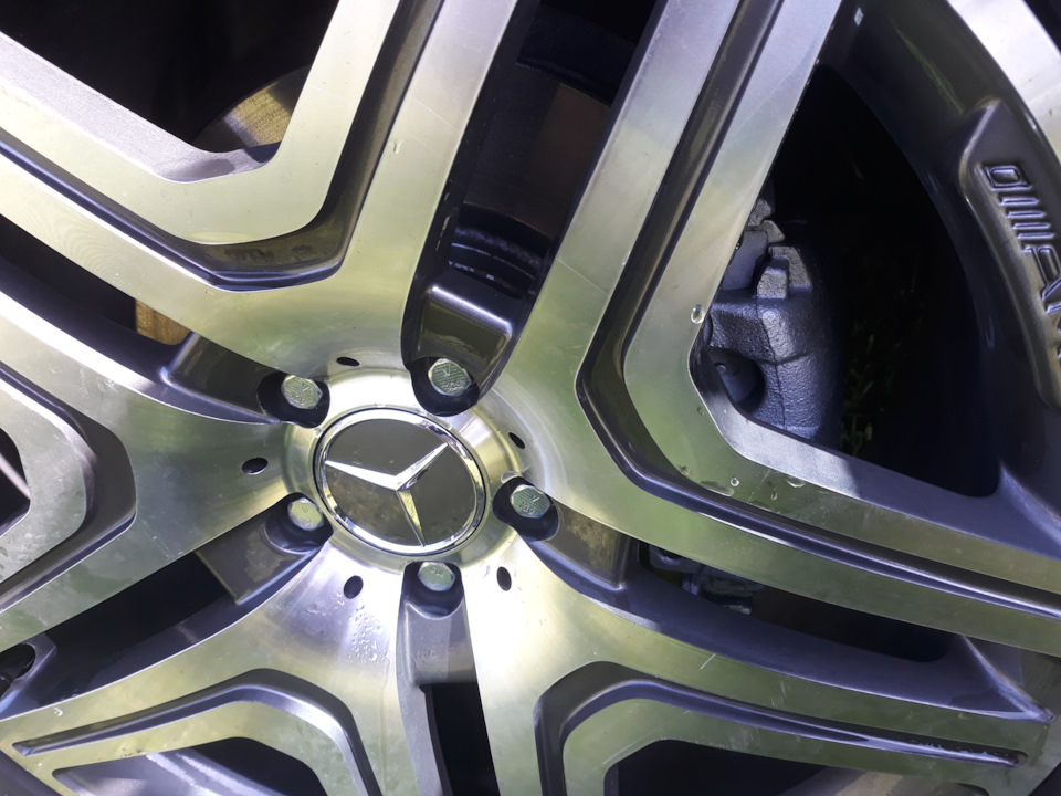 Замена стоек стабилизатора и покраска супортов — Mercedes-Benz M-Class ...