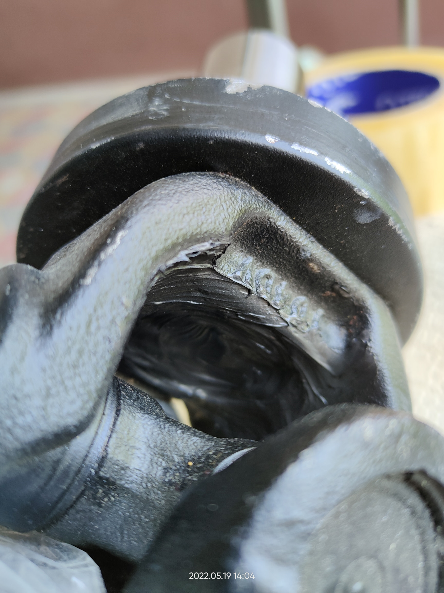 Поменял кардан. Оригинал. — Hyundai H-1 (2G), 2,5 л, 2016 года ...