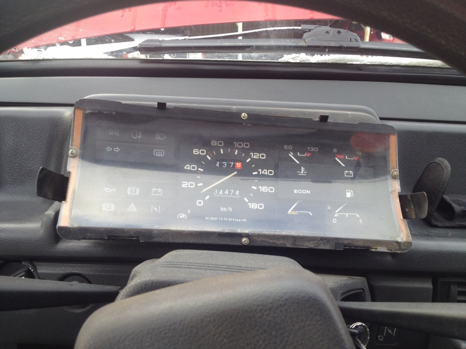 Щиток приборов — Lada 2109, 1,3 л, 1989 года | своими руками | DRIVE2