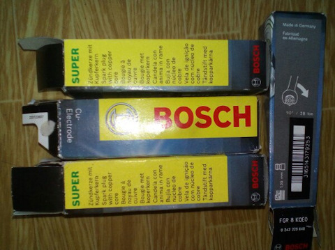 0242229648 Свеча зажигания BOSCH | Запчасти на DRIVE2