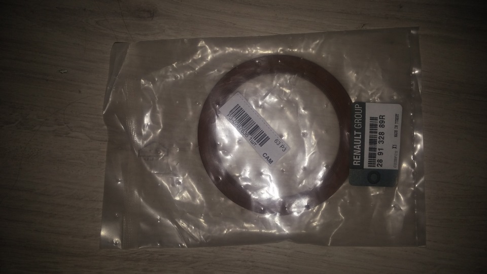 289132889R Сальник коленчатого вала RENAULT | Запчасти на DRIVE2