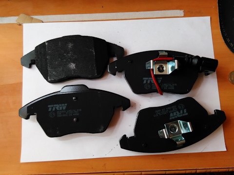 GDB1550 Комплект тормозных колодок, дисковый тормоз для SEAT, AUDI, VW ...