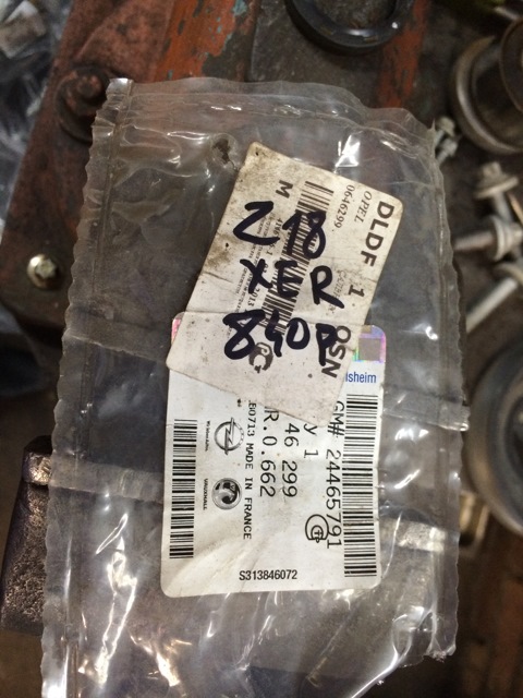 24465791 Уплотнительное кольцо коленвала GM | Запчасти на DRIVE2