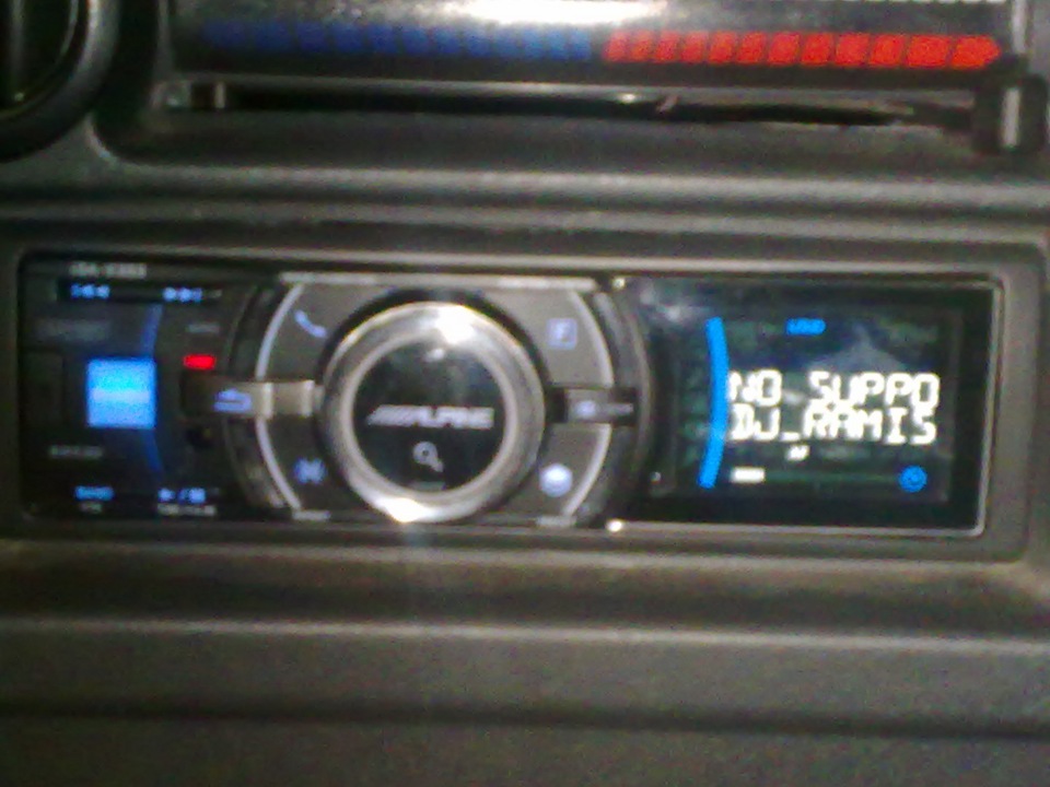 Автомагнитола Alpine iDA-X303 — Lada 2114, 1,6 л, 2009 года | автозвук | DRIVE2