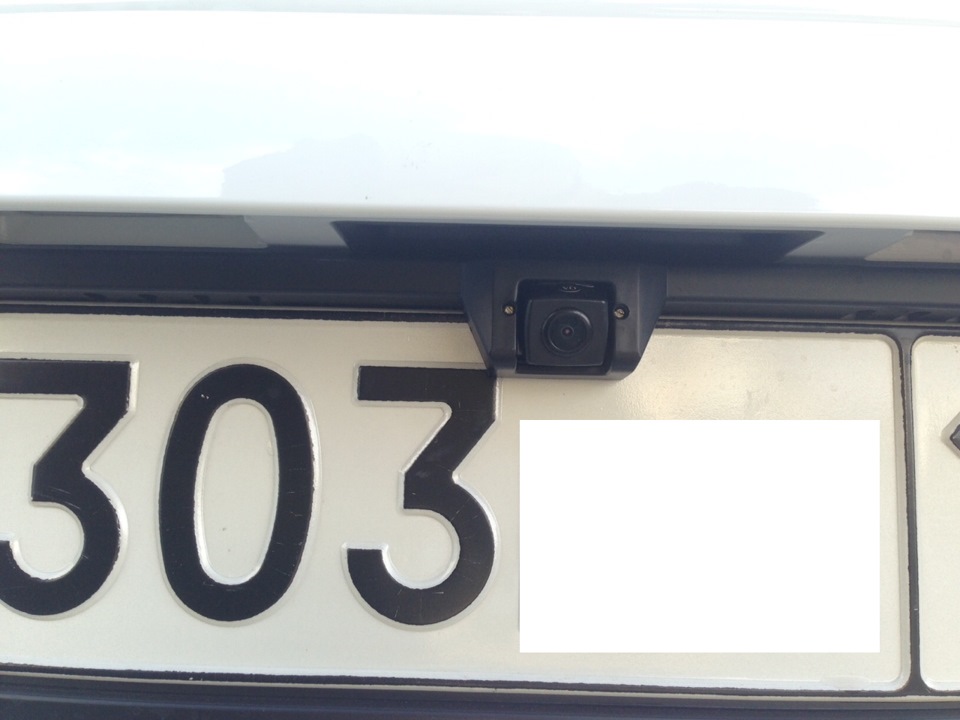 Камера заднего хода — Lada Гранта Лифтбек (1G), 1,6 л, 2015 года ...