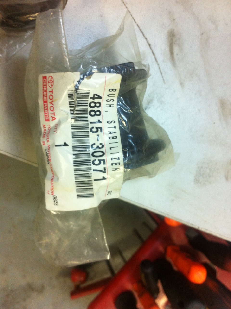 Заменил втулки стабилизатора (передние) — Lexus GS (S190), 3 л, 2006 ...