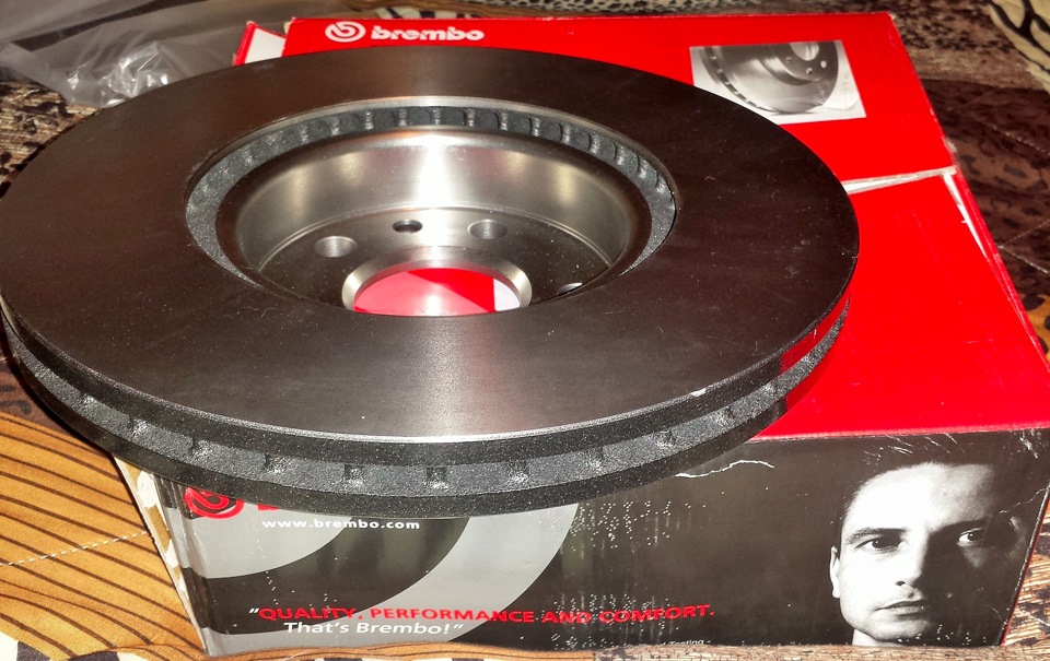 Тормозные диски и колодки Brembo, стабилизаторные тяги Lemförder ...