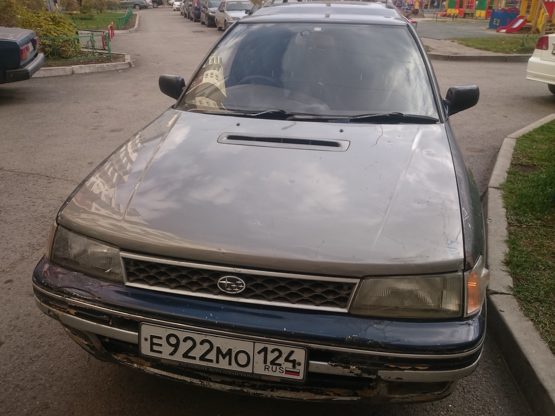 Продам свой капот Турбо-Дорестайл. — Subaru Legacy (BC/BJ/BF), 2 л ...