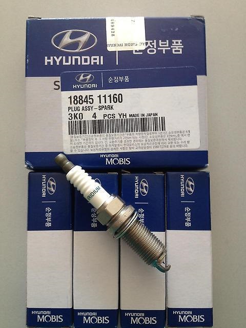 1884511160 Свеча зажигания KIA HYUNDAI | Запчасти на DRIVE2