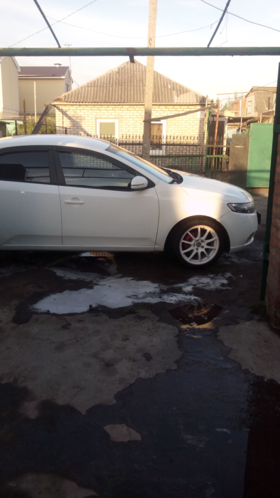 Переобувка и мойка — KIA Cerato (2G), 1,6 л, 2012 года | мойка | DRIVE2