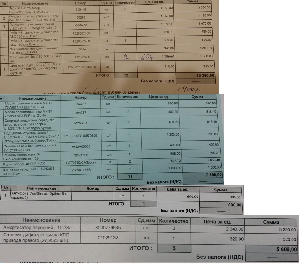 288901158R Комплект щеток стеклоочистителя RENAULT | Запчасти на DRIVE2