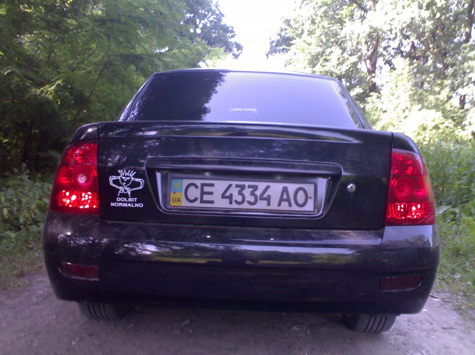 не так как у всех !) — Lada Приора седан, 1,6 л, 2009 года | тюнинг ...