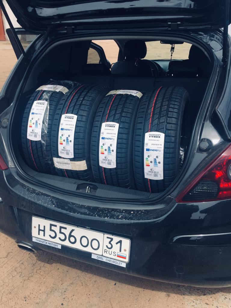 Новые шины Nokian Nordman SX3 — Opel Corsa D, 1,4 л, 2013 года | шины ...