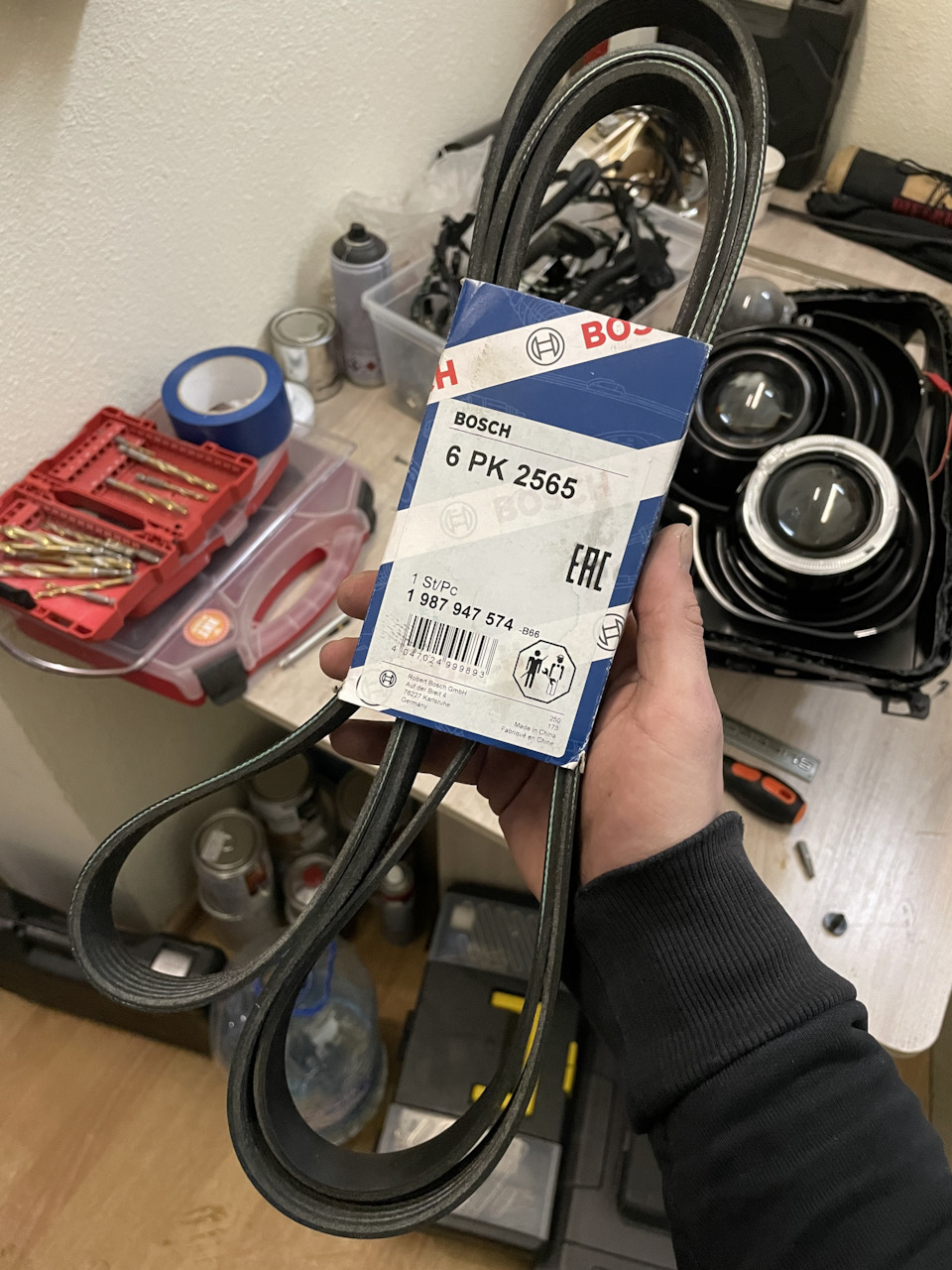 6PK2565 Ремень приводной DAYCO | Запчасти на DRIVE2