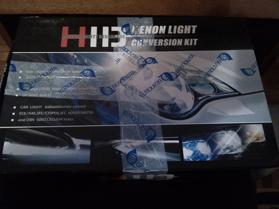 XENON HID 5000k — BMW 5 series (E34), 2 л, 1995 года | аксессуары | DRIVE2