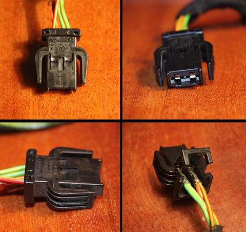 893971632 РАЗЬЕМ 2 PIN/GEHAEUSE VAG | Запчасти на DRIVE2