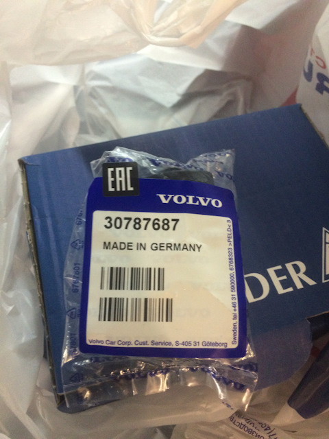 30787687 Фильтр масляный Volvo | Запчасти на DRIVE2