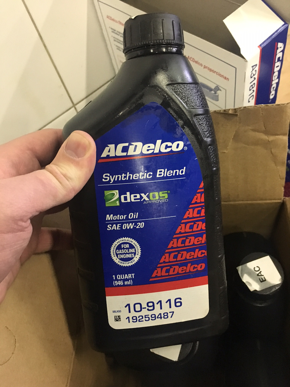 19259487 Моторное масло, 1 литр GM | Запчасти на DRIVE2