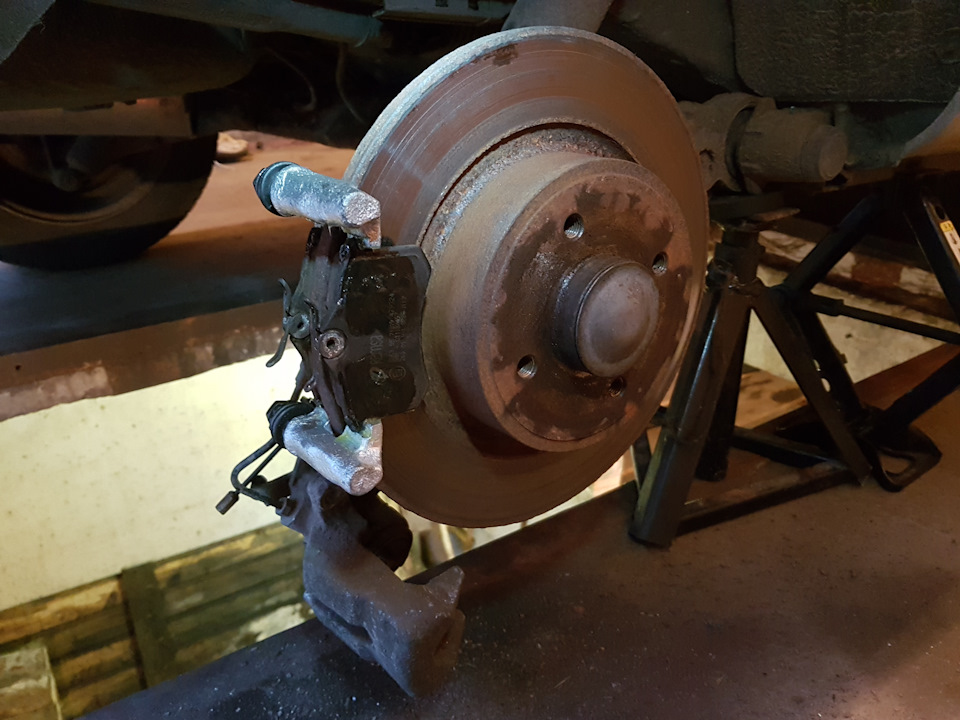 Тормоза. Продолжаем ч2 — Renault Scenic I, 1,9 л, 2001 года | своими ...