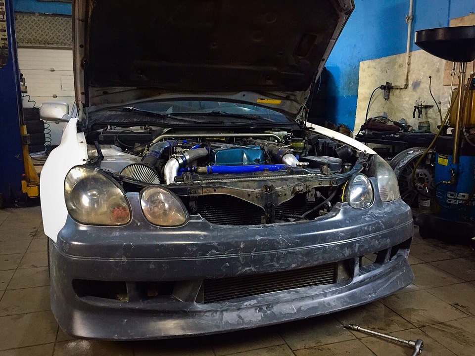 Широко одеваемся! — Lexus GS (JZS160), 3 л, 1998 года | тюнинг | DRIVE2