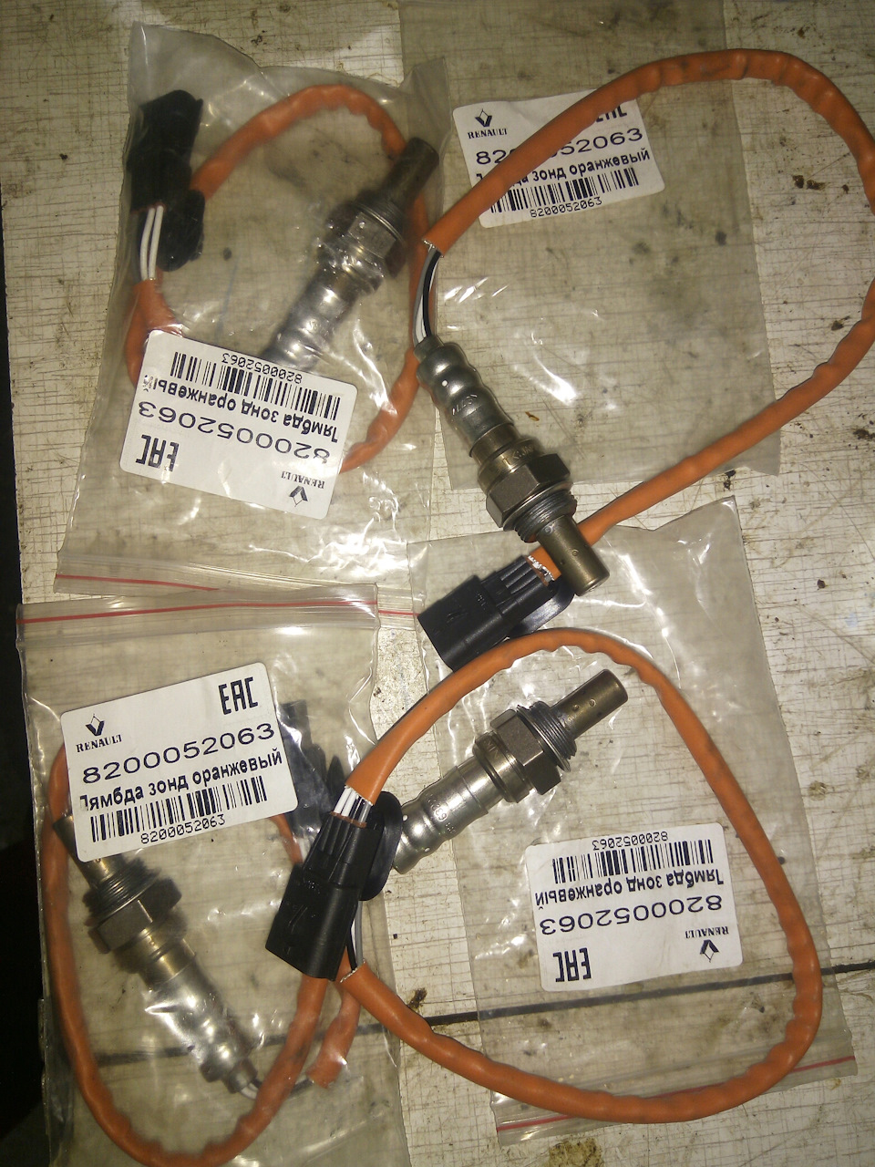 8200052063 Лямбда-зонд RENAULT | Запчасти на DRIVE2