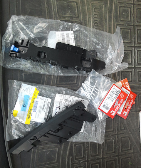 95291687 Направляющая переднего бампера левая / Chevrolet Cruze 10~ GM ...