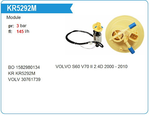 30761739 Модуль в сборе с бензонасосом Volvo | Запчасти на DRIVE2