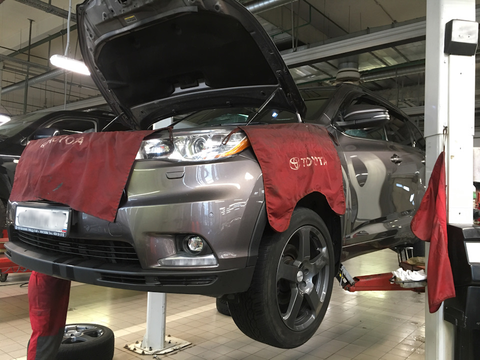 TO-60 тыс. км. — Toyota Highlander (XU50), 3,5 л, 2014 года | плановое ...