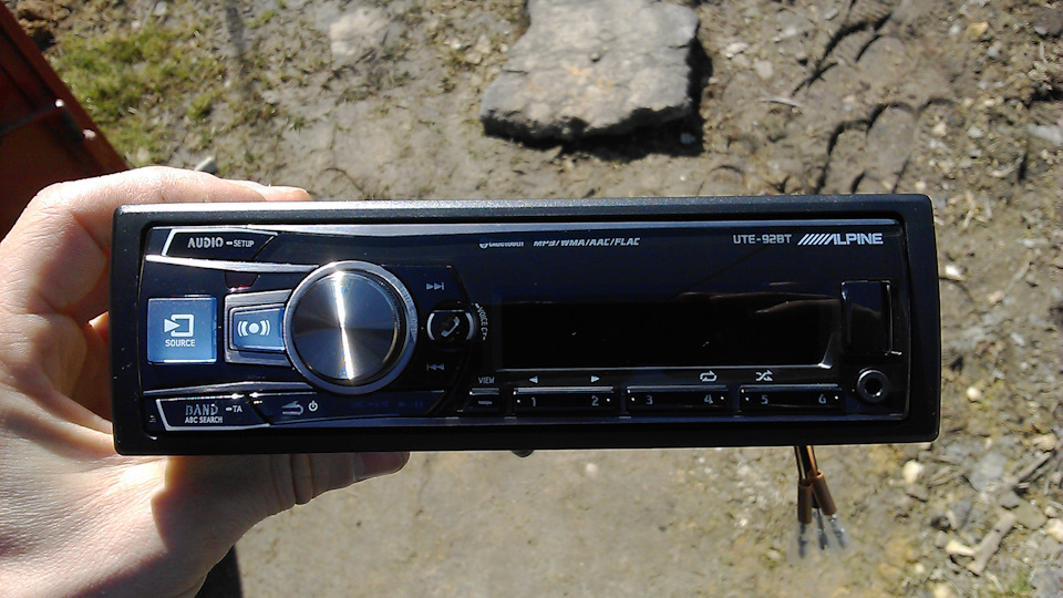 Alpine UTE-92BT — Lada Калина Хэтчбек (2G), 1,6 л, 2014 года | автозвук ...