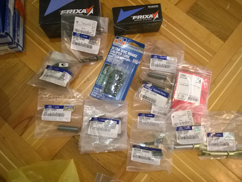 5816732000 Палец суппорта переднего тормоза KIA HYUNDAI | Запчасти на ...