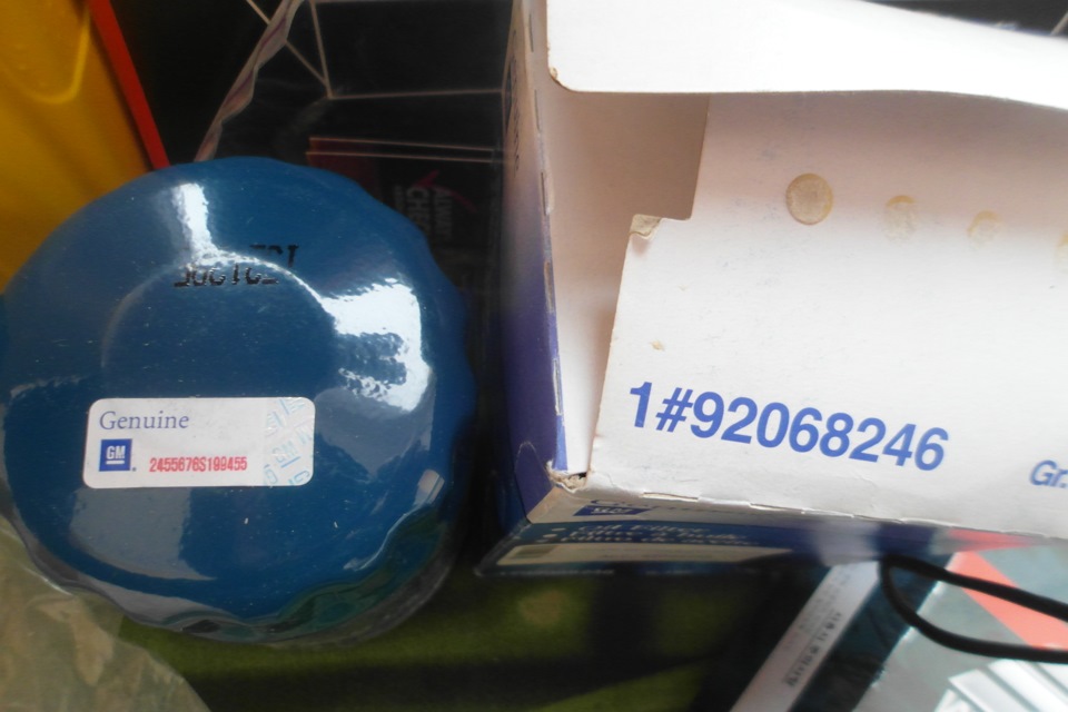 92068246 Масляный фильтр GM | Запчасти на DRIVE2