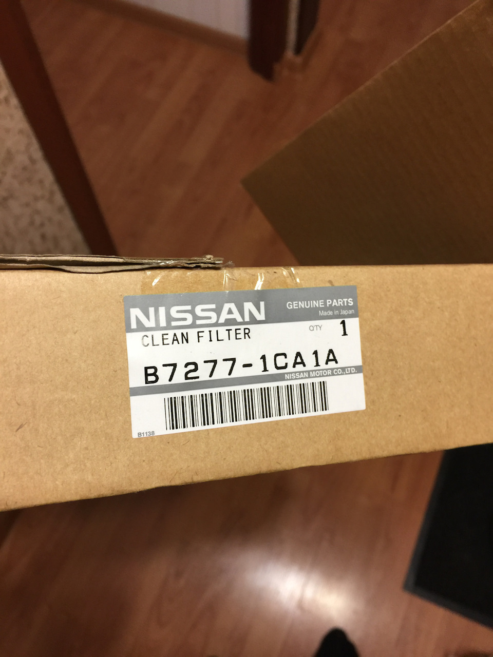 B72771CA1A Фильтр салонный OEM NISSAN INFINITI | Запчасти на DRIVE2
