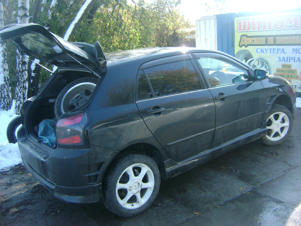 Встал на зиму :))) — Toyota Allex, 1,5 л, 2004 года | другое | DRIVE2