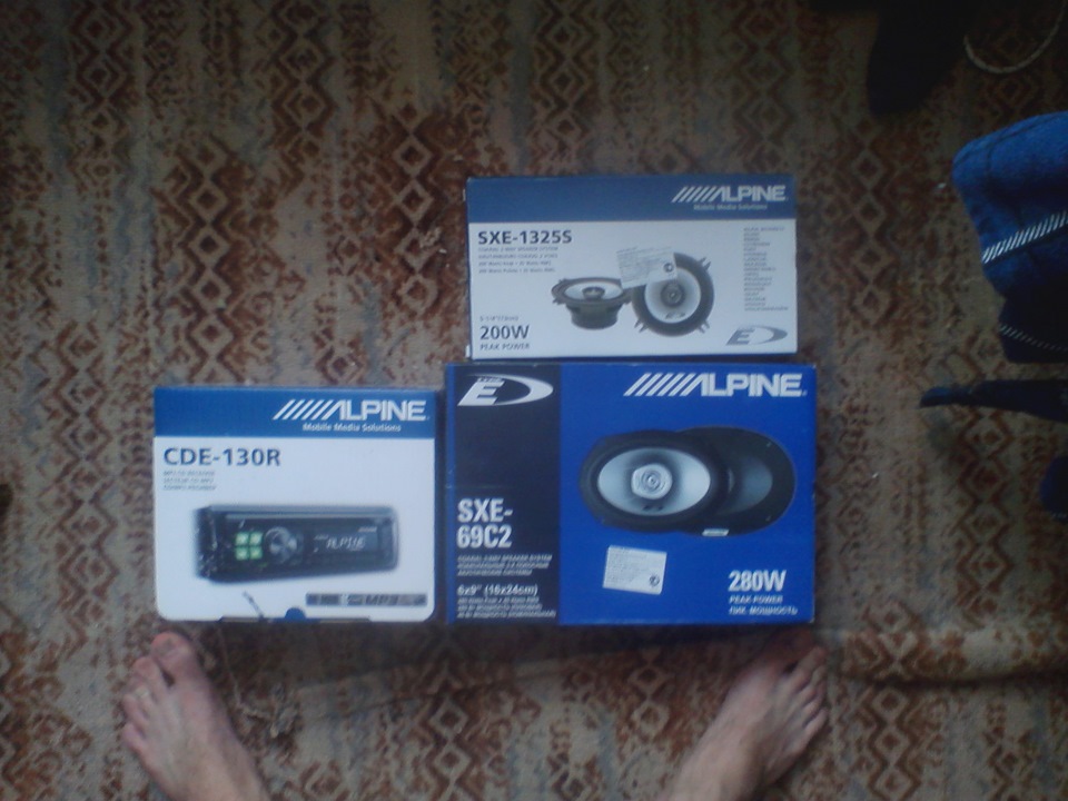 ALPINE — ГАЗ 3110, 2,5 л, 2001 года | автозвук | DRIVE2