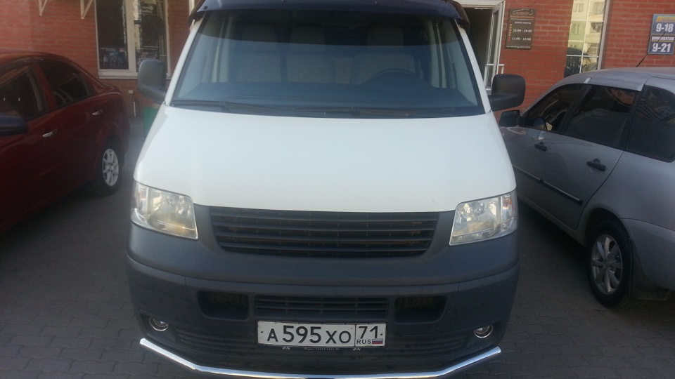 Volkswagen Transporter T5 2.5 дизельный 2008 | R-line на DRIVE2