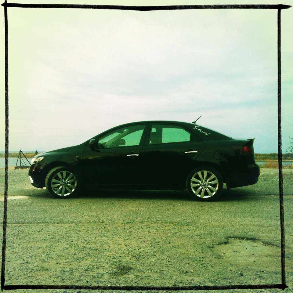 Hipstamatic Photosession — KIA Cerato (2G), 1,6 л, 2012 года | фотография | DRIVE2
