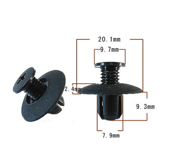 Клипсы применяемые на Toyota RAV4 III — Toyota RAV4 (III), 2,4 л, 2010 ...