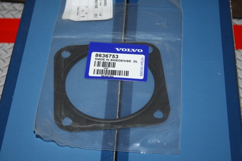 8636753 ПРОКЛАДКА ДРОССЕЛЬНОЙ ЗАСЛОНКИ VOLVO C70/S60/S80 XS90 2.0/2.3/2 ...