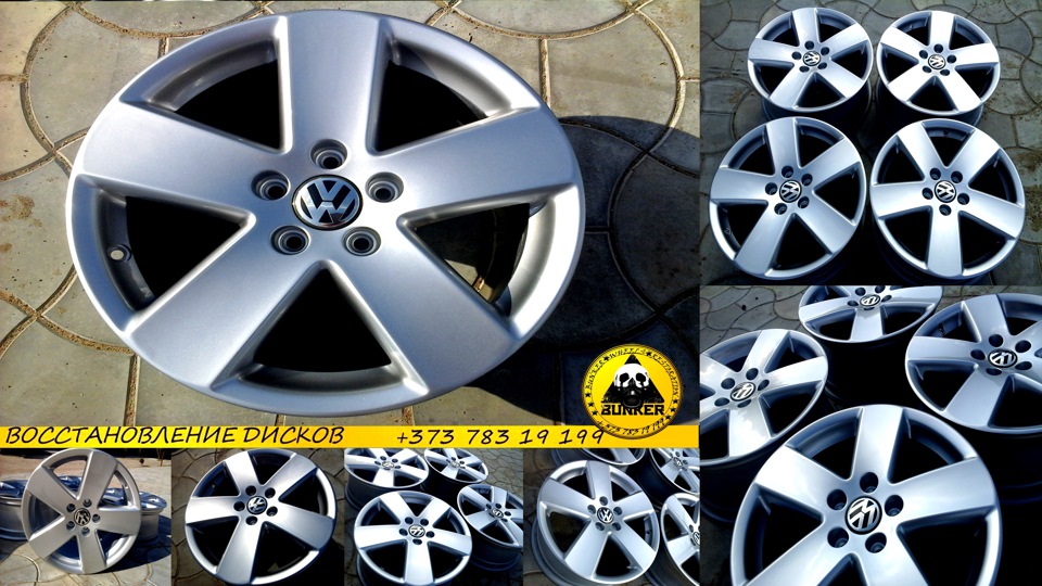 VW Passat b5 wheels — покраска ! — BUNKER-MOLDOVA на DRIVE2