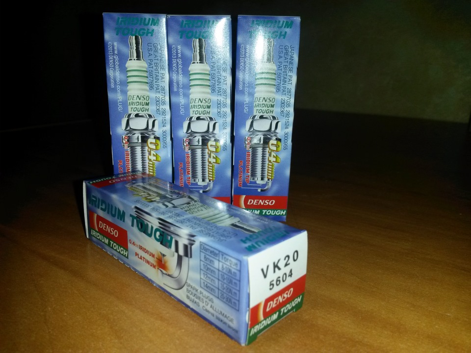 Иридиевые свечи Denso VK20 — Suzuki Grand Vitara (2G), 2 л, 2012 года ...