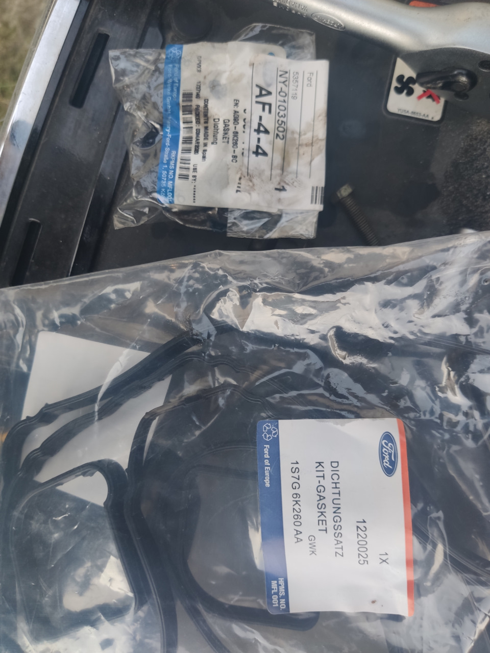 1S7G6K260AA ПРОКЛАДКА, КРЫШКА ГОЛОВКИ ЦИЛИНДРА Ford | Запчасти на DRIVE2