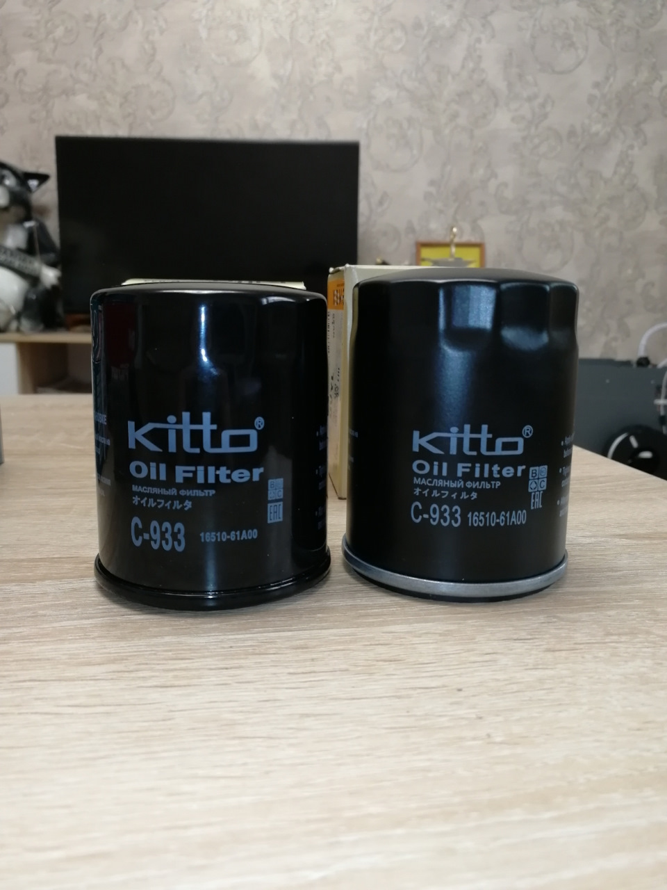 Фильтры масляные: Suzuki 1651061AV1, Vic C-933, Nitto 4SF-103 и Kitto C-933 — впечатления ...