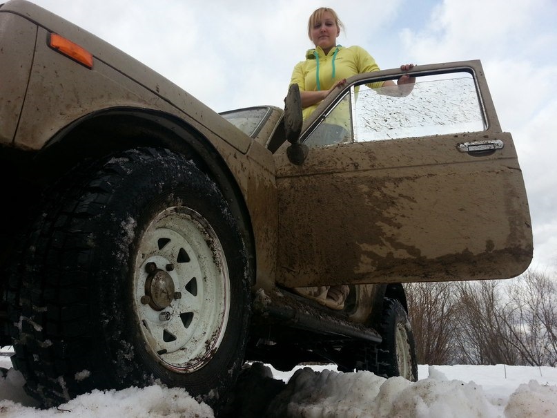 диски с нулевым вылетом — Lada 4x4 3D, 1,6 л, 1986 года | колёсные ...