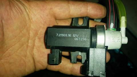 72190316 Электромагнитный клапан системы рециркуляции выхлопных газов ...